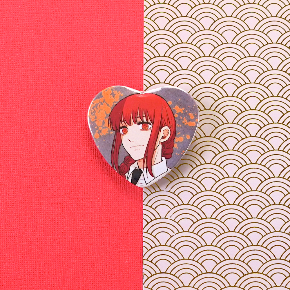 CSM Heart Buttons – Lightning Strikes Art